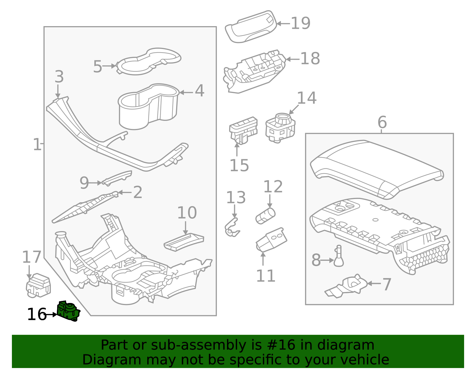85630428 - F Switch 2020-2023 GMC Acadia | GM Parts Warehouse