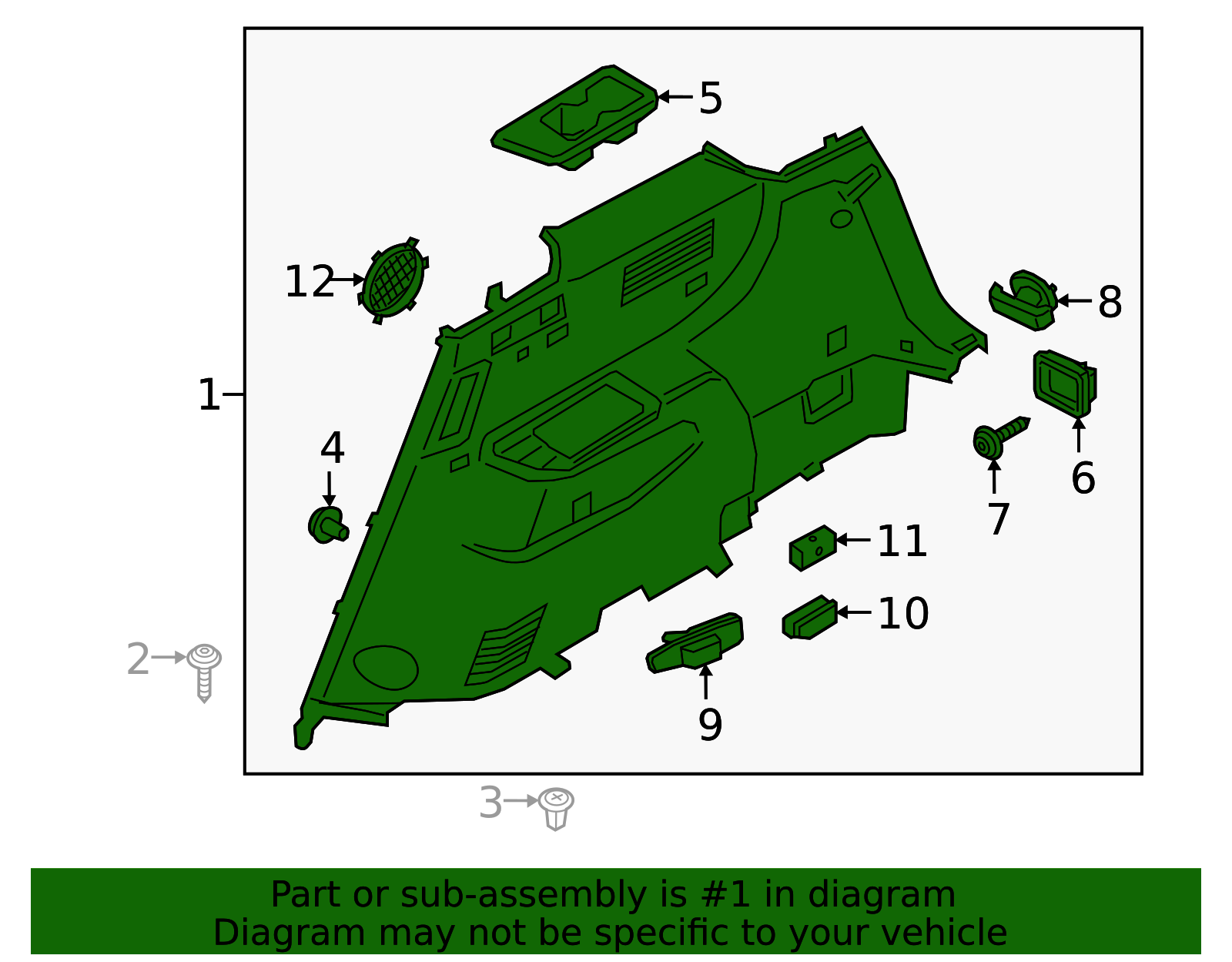 2020-2025 Hyundai Palisade Lower Quarter Trim 85730-S8000-NNB | OEM ...