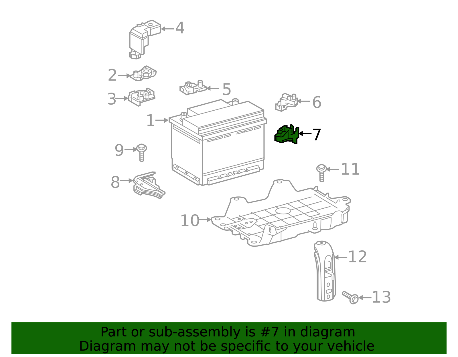 2024-2025 Toyota RAV4 Sensor Holder 28859-F0460 | MotorMotor