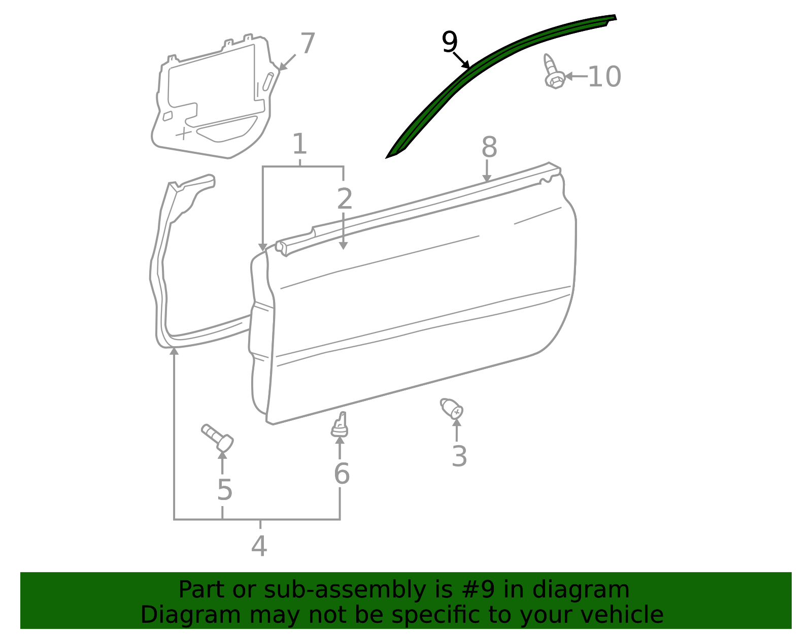 2004-2008 Toyota Solara 2004-2008 Toyota Solara - Drip Molding 75552 ...