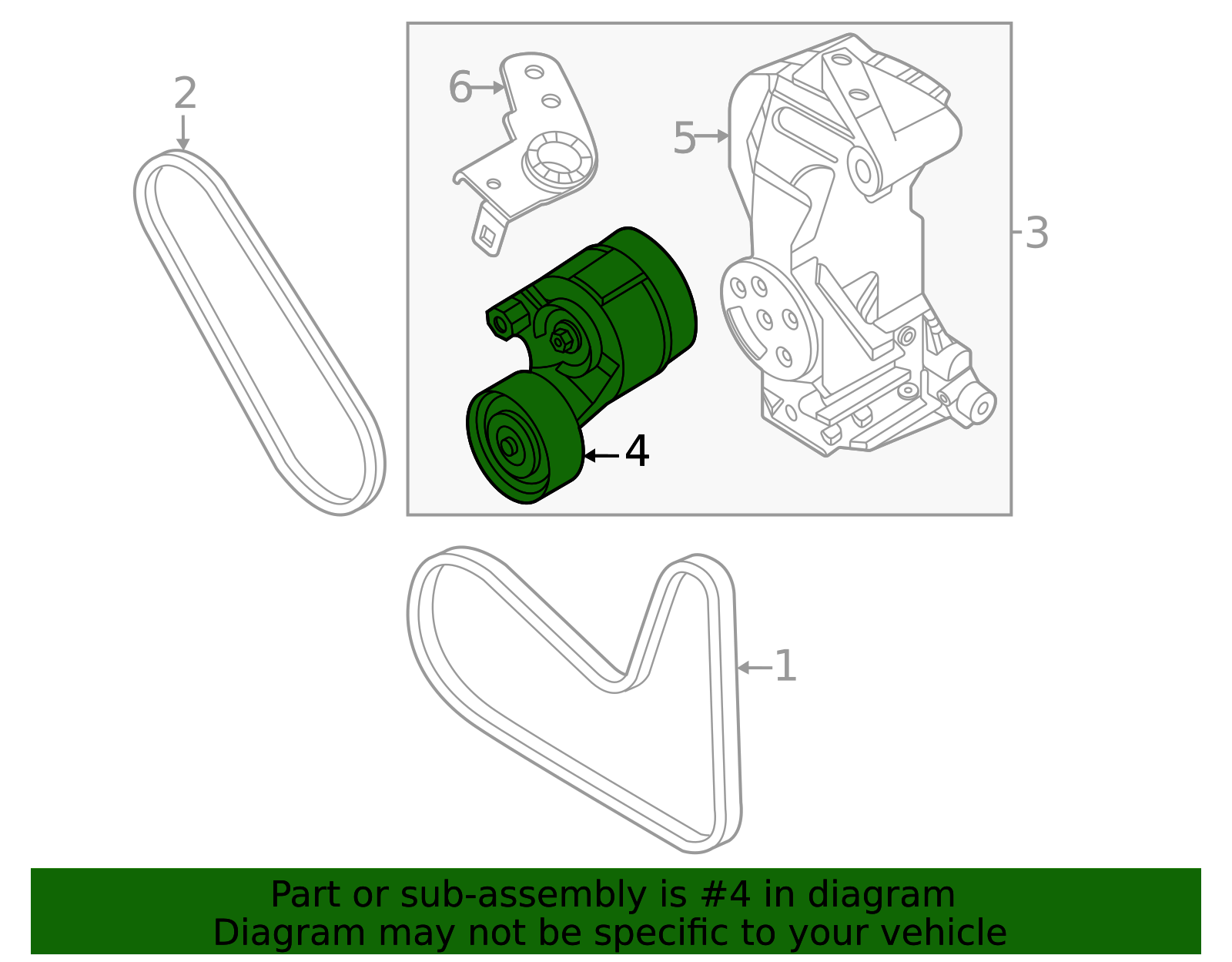 25281-2T100 - High-Quality Serpentine Tensioner for 2021-2025 Genesis ...