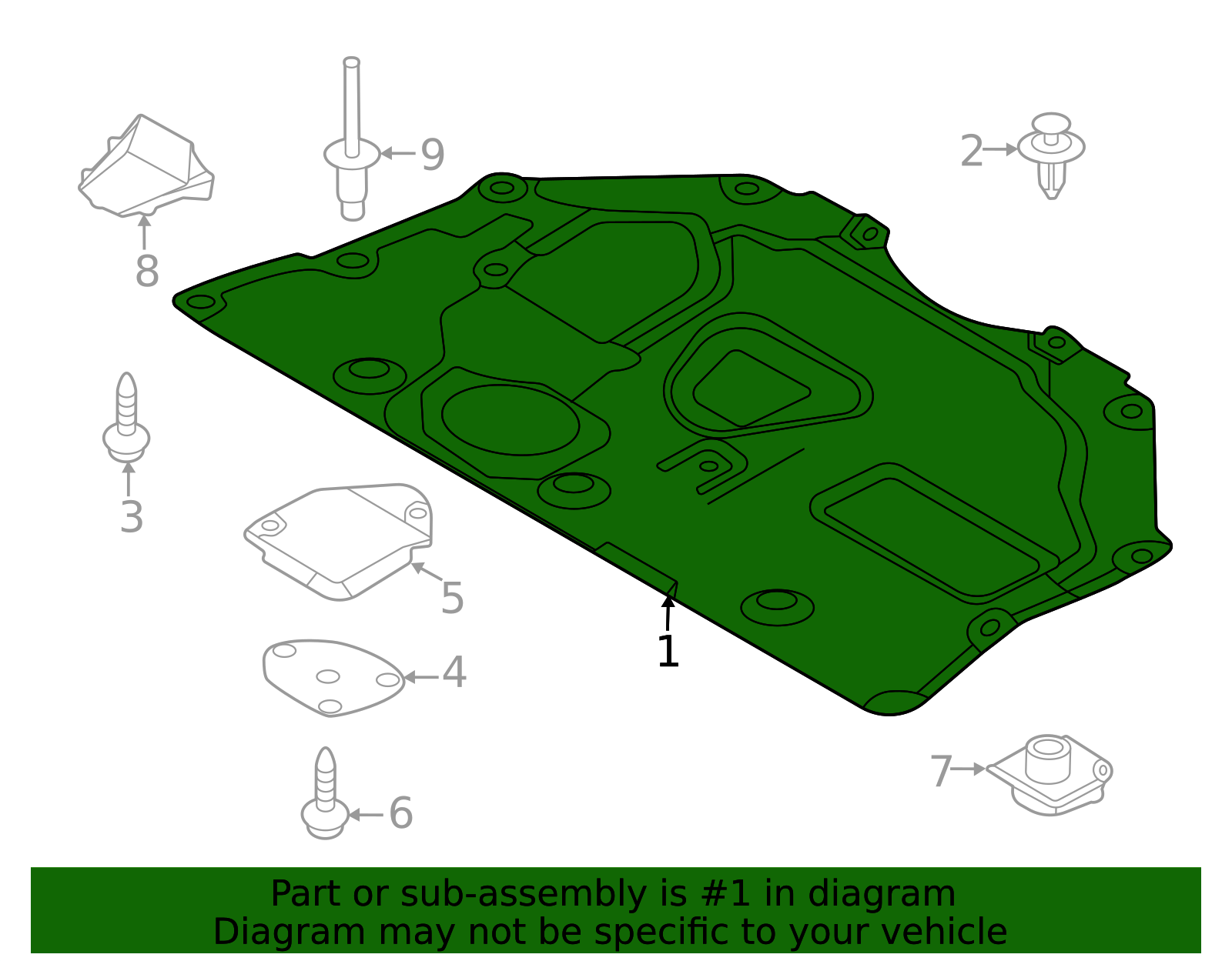 2021 Mazda CX-30 Cover Under BDWP-56-111B | OEM Parts Online