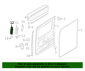 BK2Z-6125300-D - Locator - 2015-2024 Ford | Lasco Auto Parts