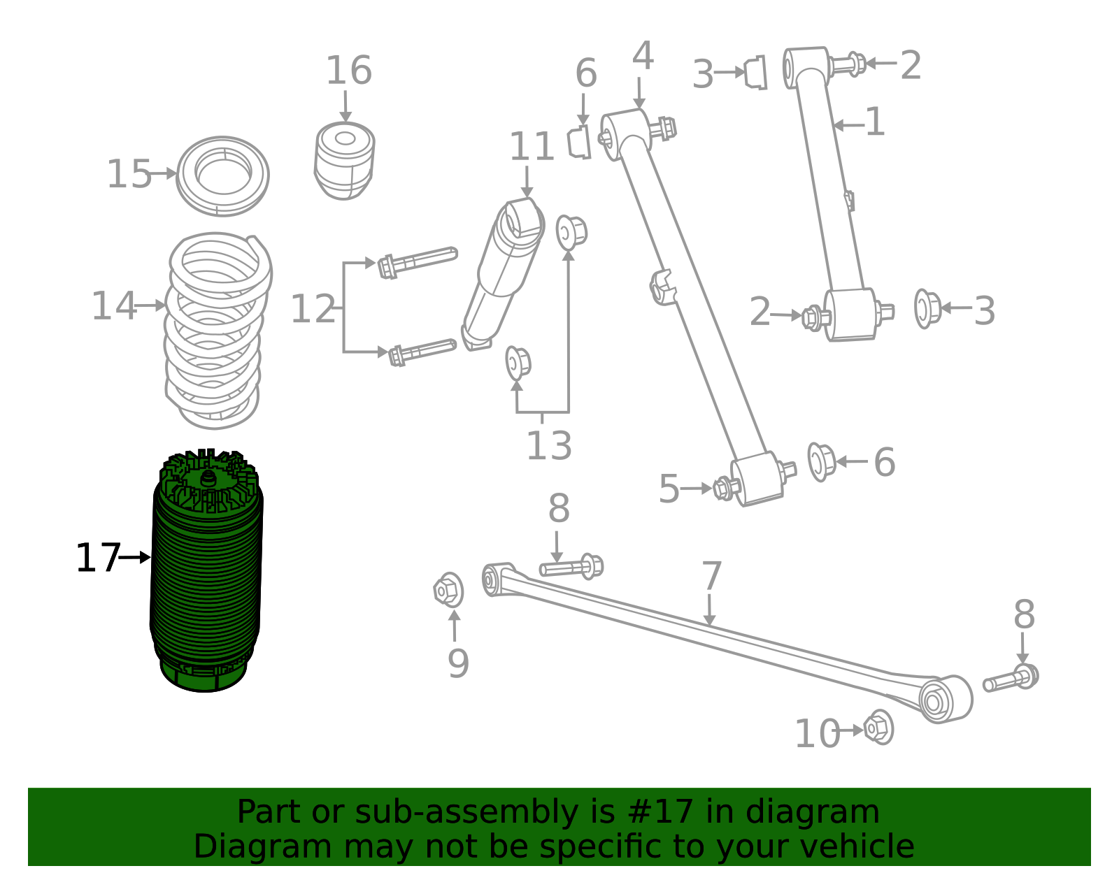 2013-2020 Ram Air Spring 04877136AB | Mopar Parts Canada
