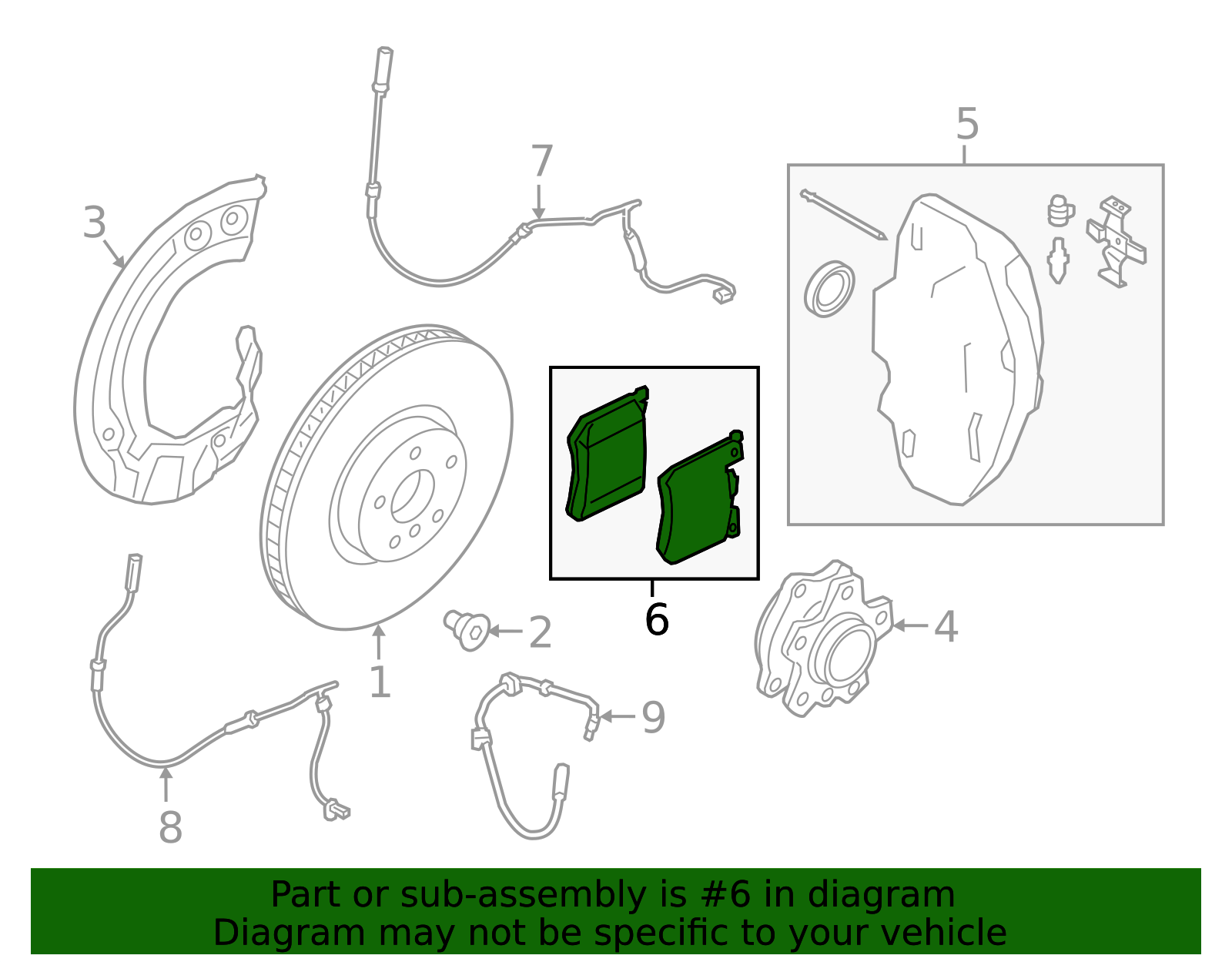 34-10-7-883-262 - 2018-2024 BMW - Disc Brake Pad Set | Buy BMW Parts Now
