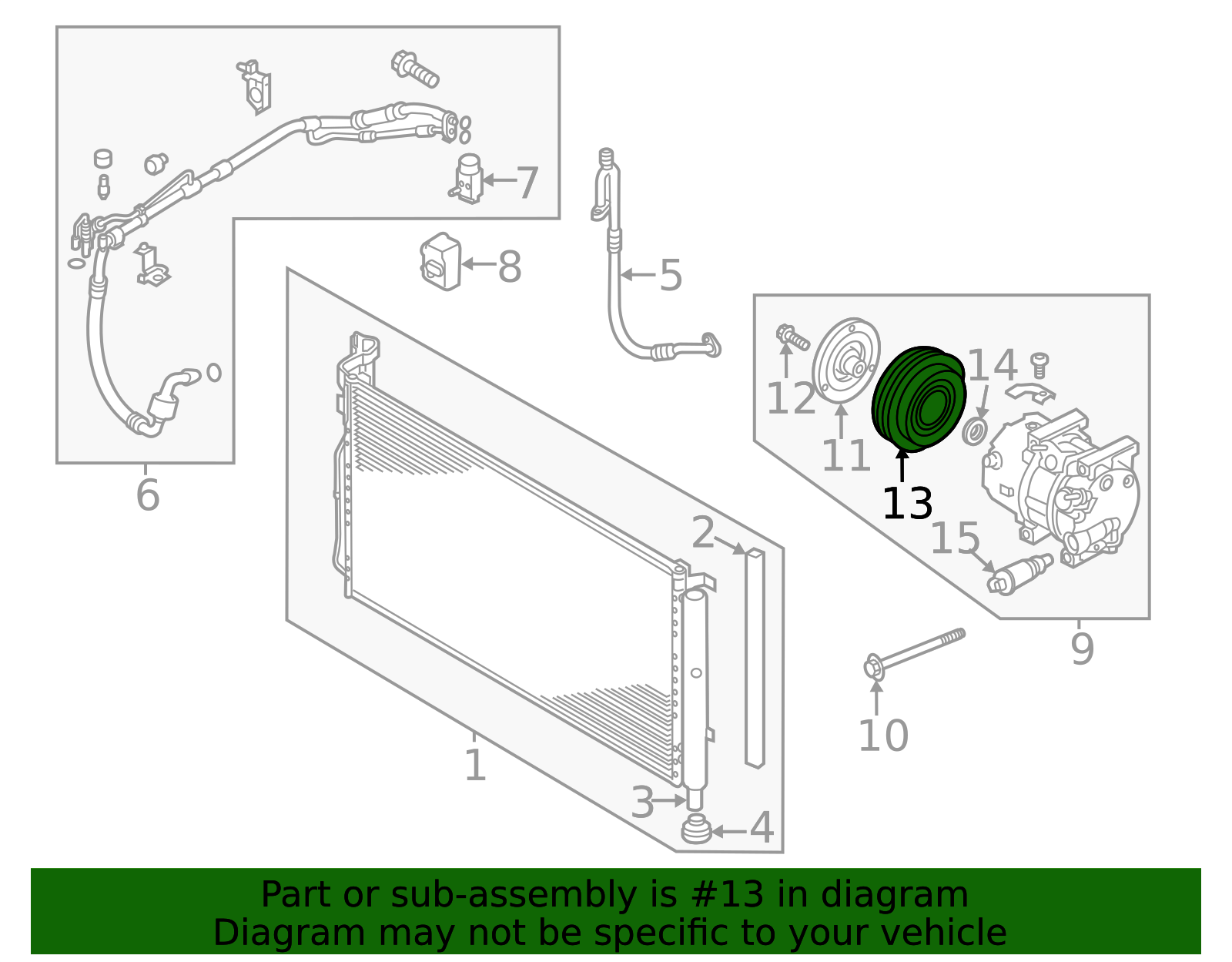 97643-3R200 - Pulley 2014-2016 Kia Cadenza | Kia.Parts Store