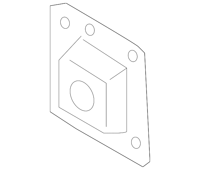 Genuine Mount Bracket for 2022-2025 Genesis G70 | Part# 86613-G9500 ...