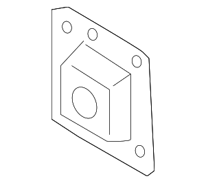 Hyundai - 86613-G9500 - Mount Bracket - 2022-2025 Genesis G70 | OEM ...