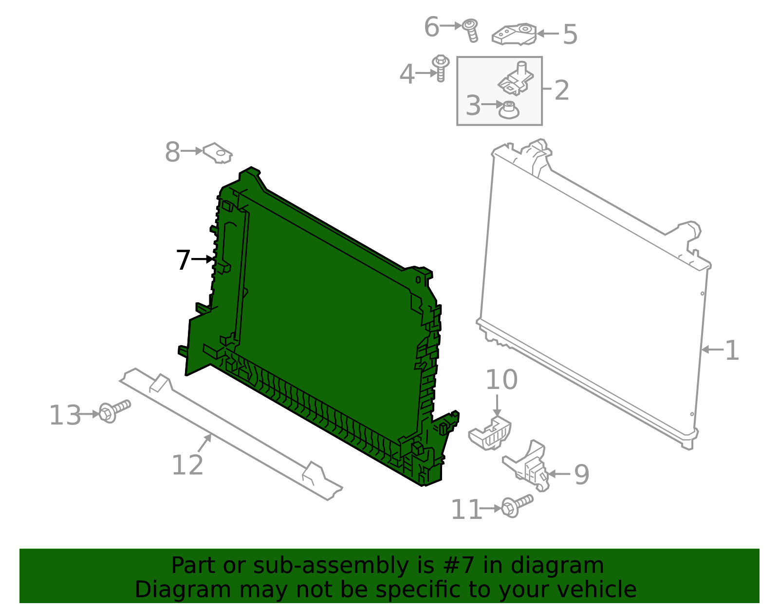 2018-2020 Land Rover Range Rover Velar Frame LR094854 | OEM Parts Online