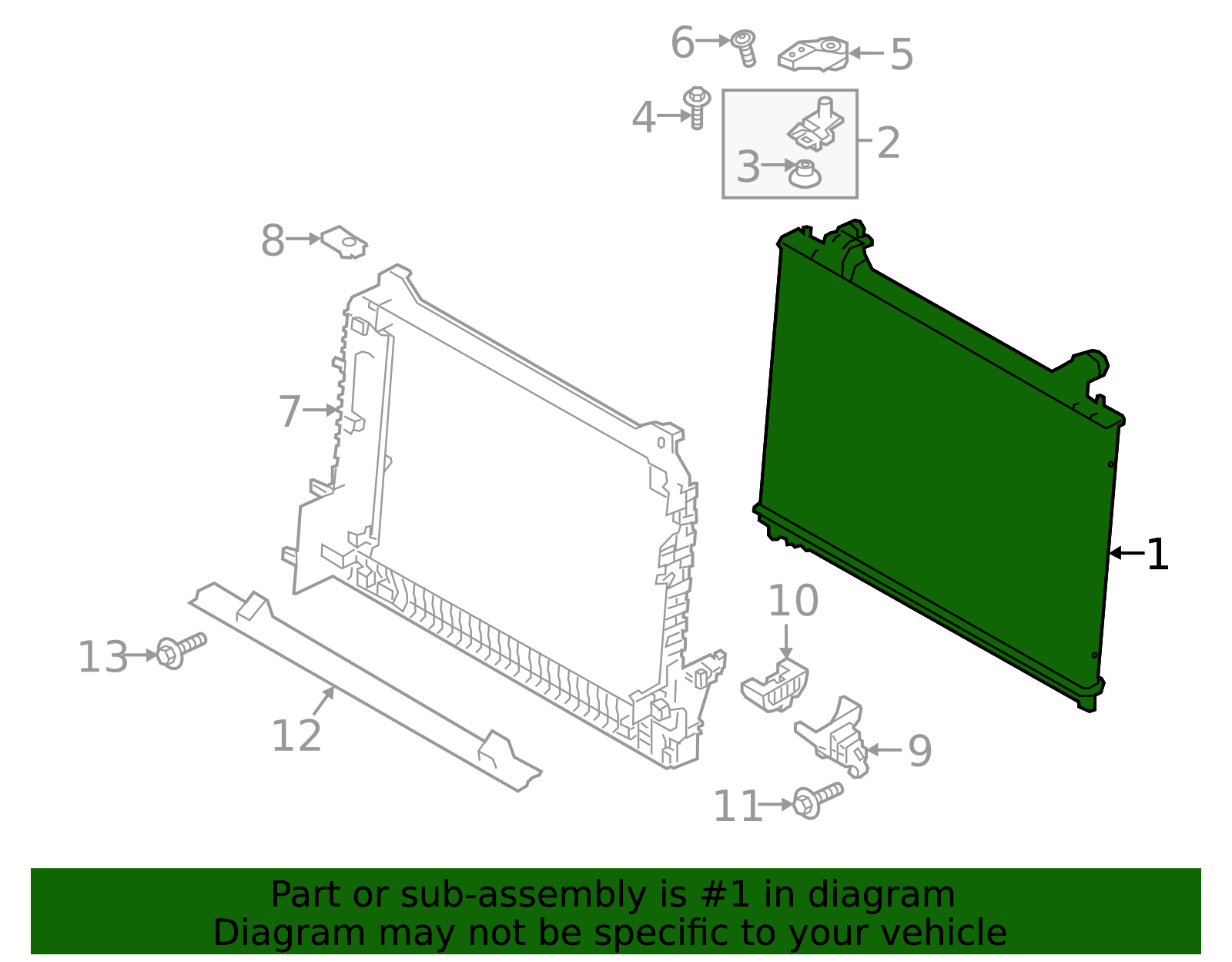 2018-2025 Land Rover Range Rover Velar Inter-Cooler LR092812 | OEM ...