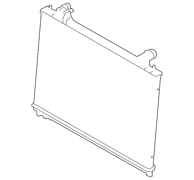 Genuine OEM Radiator Part# LR092460 Fits 2018-2020 Land Rover Range ...