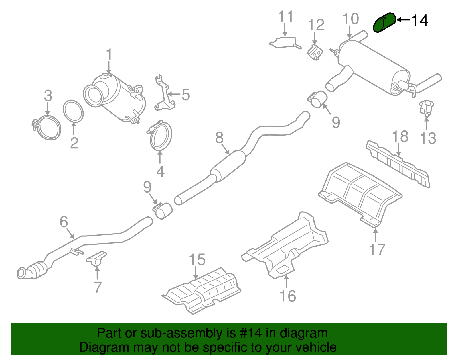 18307610633 - 2011-2021 BMW Tailpipe Extension (18-30-7-610-633) | BMW ...