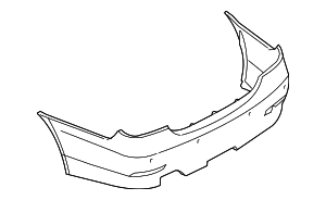 51127077940 - 2004-2007 BMW Bumper Cover (51-12-7-077-940) | BMW of ...