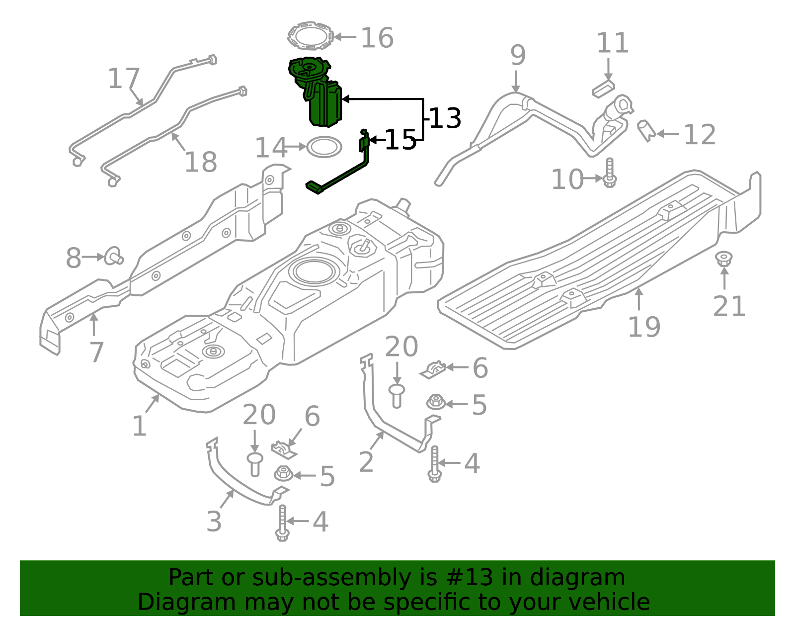 2018-2020 Ford F-150 | Motorcraft™ Fuel Pump And Sender Assembly | PFS ...