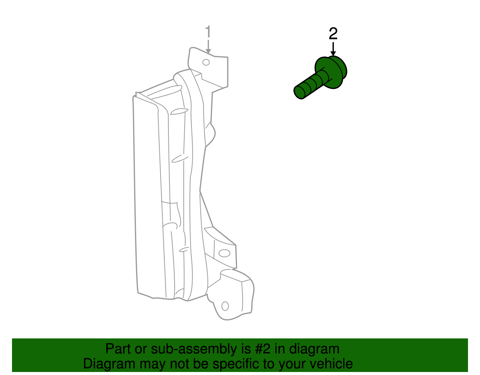 08146-6165H - Signal Lamp Assembly Mount Bolt 2000-2025 Nissan | Nissan ...