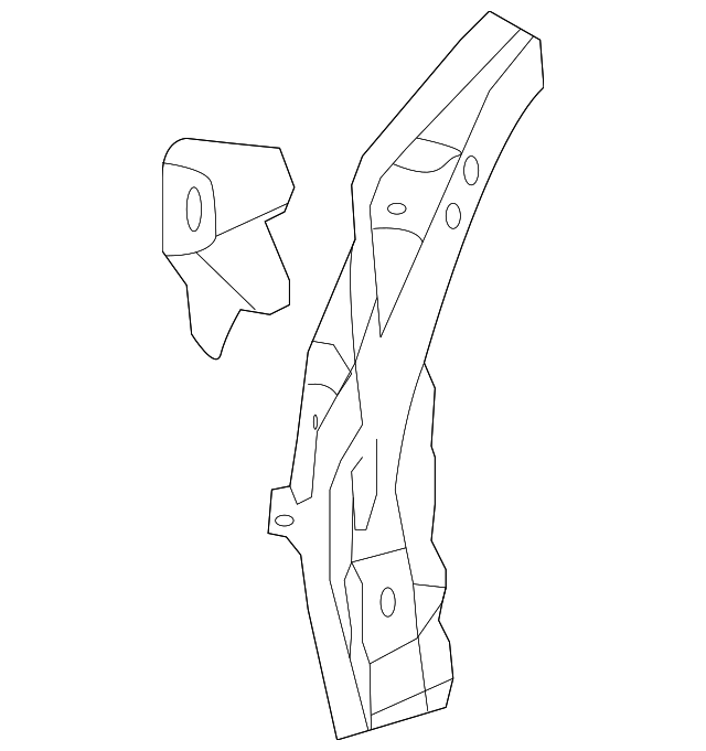 04684-TM8-A00ZZ - 2010-2014 Honda Insight - Extension Set L Front ...