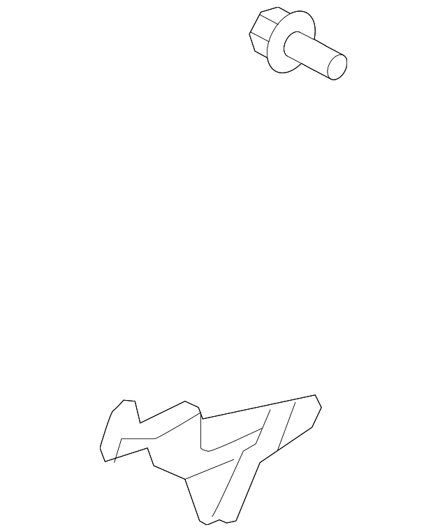92243318 - OEM GM Lower Bracket | GMPartsCenter.net | GM Parts Center