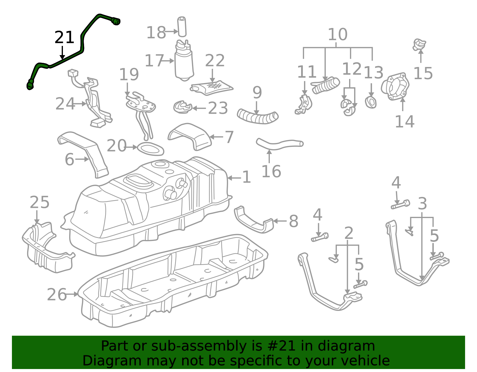 Fuel Hose - Genuine High-Pressure Fuel Line | AutoNation Parts
