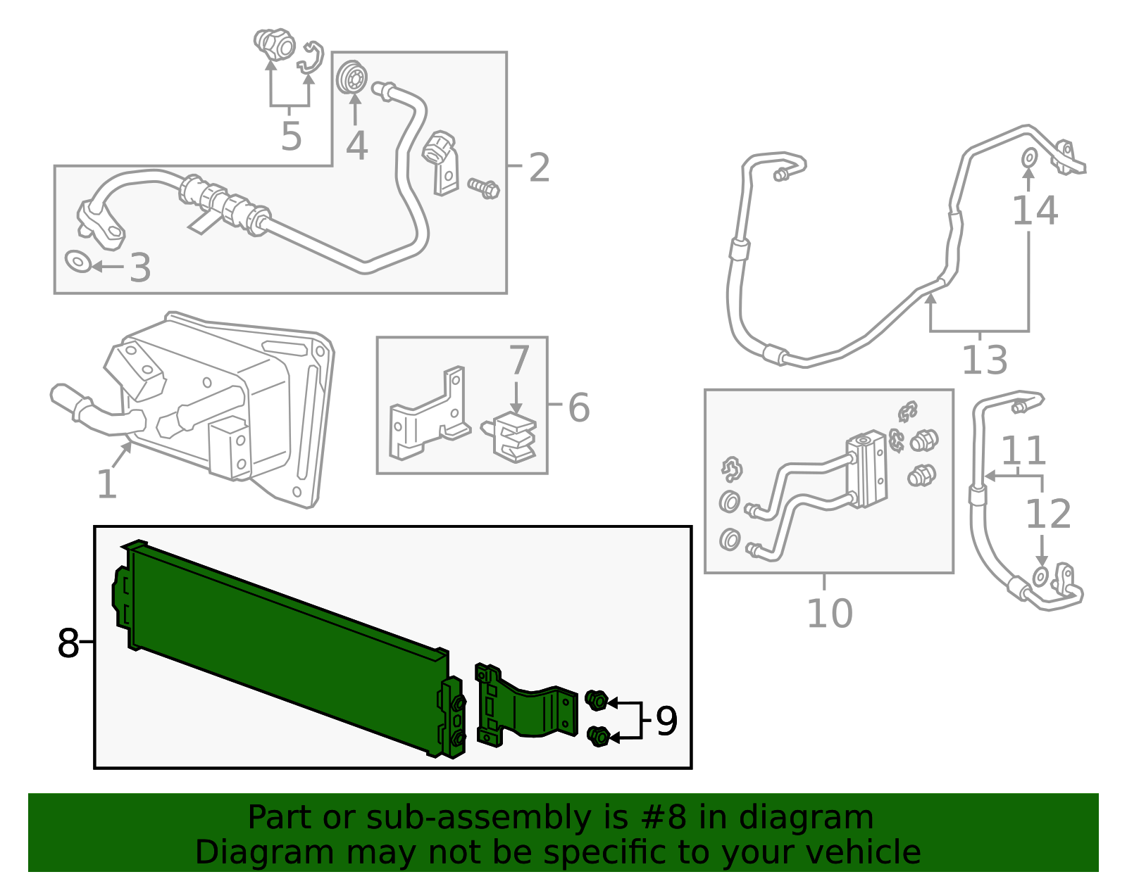 84211956 - High-Quality Automatic Transmission Auxiliary Fluid Cooler ...