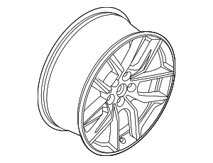 PR3Z-1007-GA - Wheel, Alloy 2024-2025 Ford Mustang | Ford OEM Parts Direct