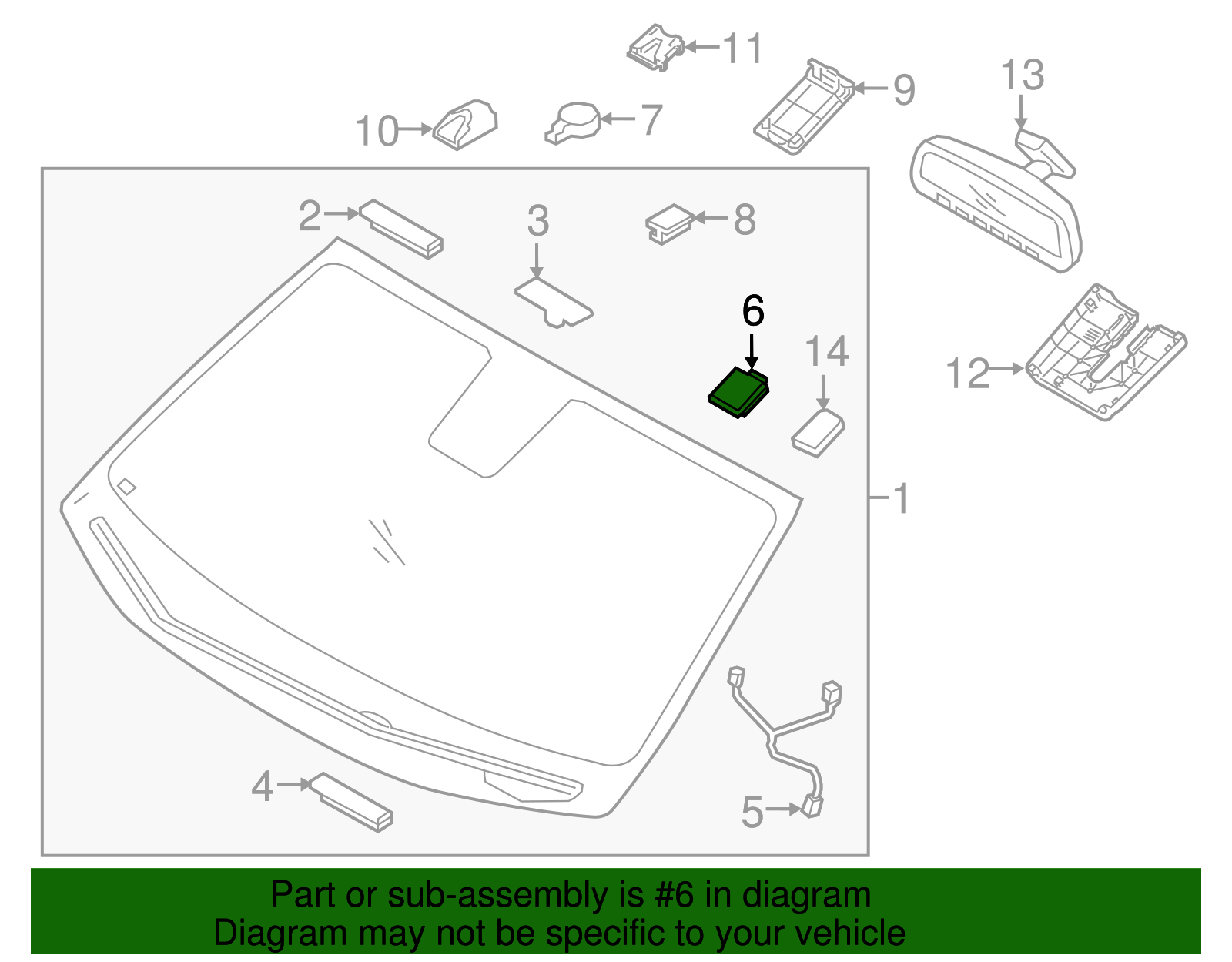 Genuine Sensor for 2013-2020 Hyundai | Part# 97257-3V100 | Hyundai OEM ...