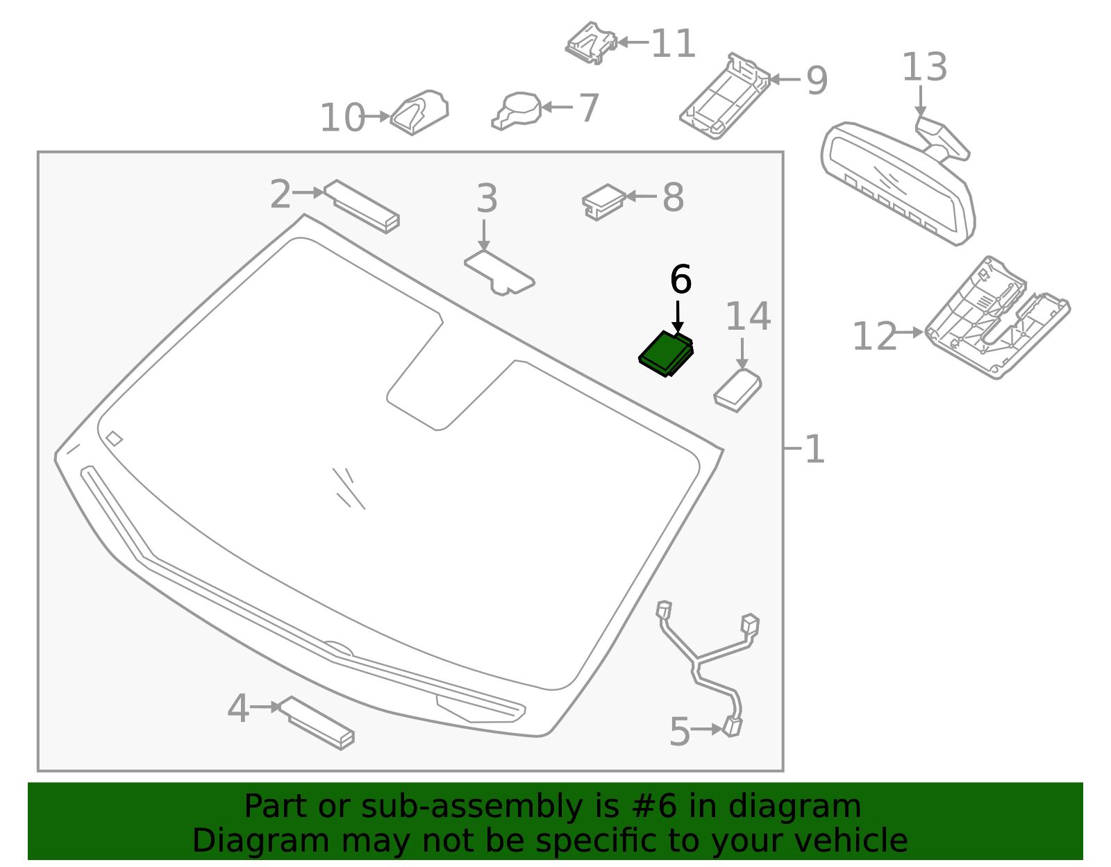 97257-3V100 - High-Quality Rain Sensor for 2013-2020 Hyundai ...