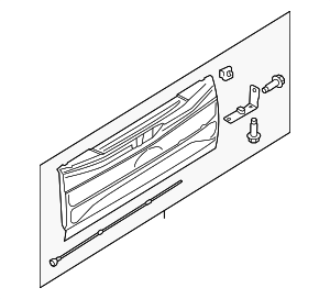 LC3Z-9940700-F - Tail Gate - 2020-2022 Ford | Lasco Auto Parts