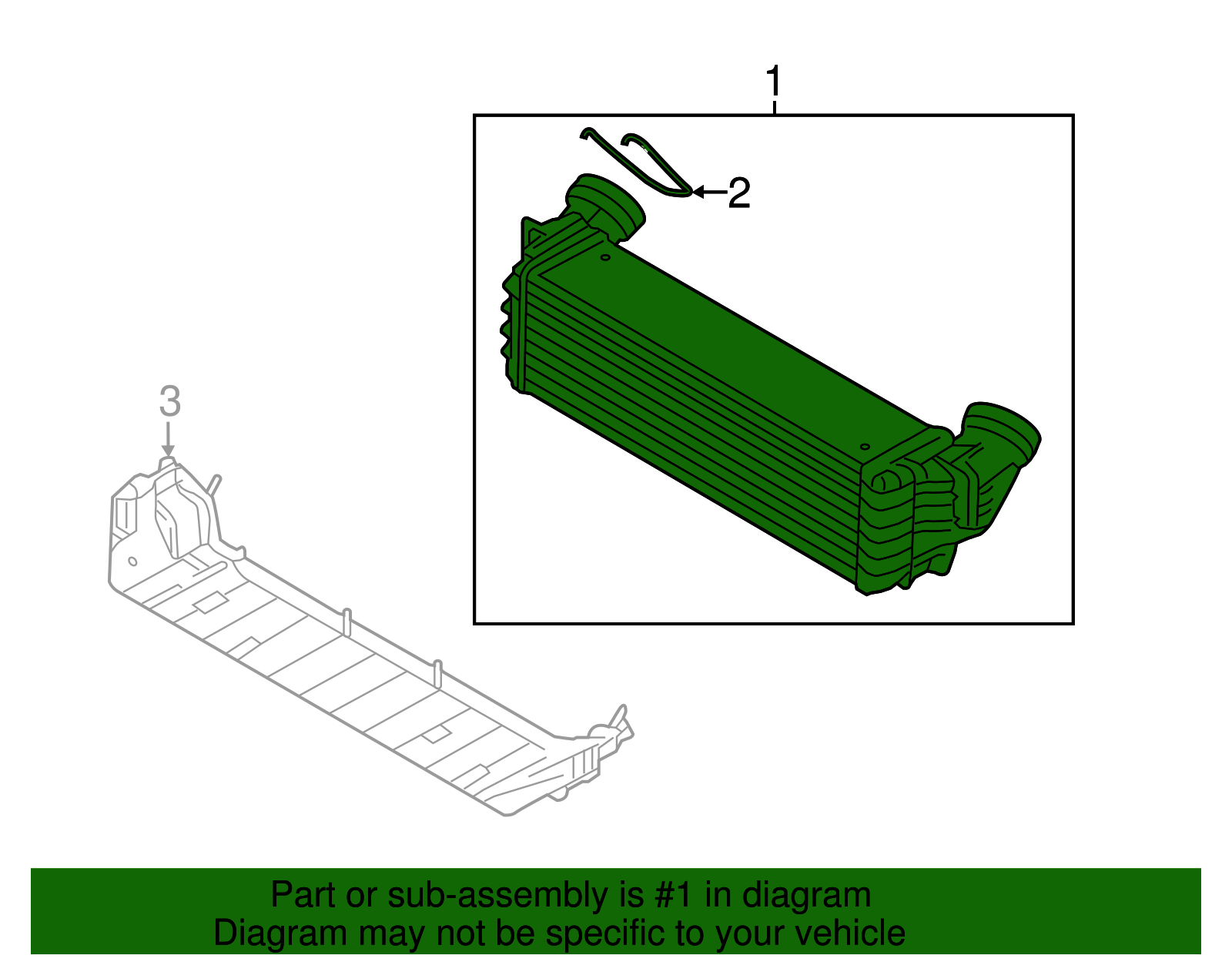 17517809321 - 2008-2019 BMW Inter-Cooler (17-51-7-809-321) | BMW of ...