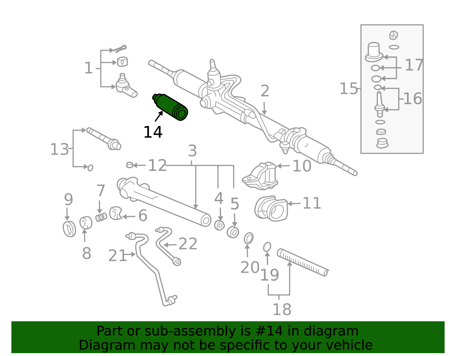 1998-2004 Toyota Tacoma 1998-2004 Toyota Tacoma - Tie Rod Boot 45535 ...
