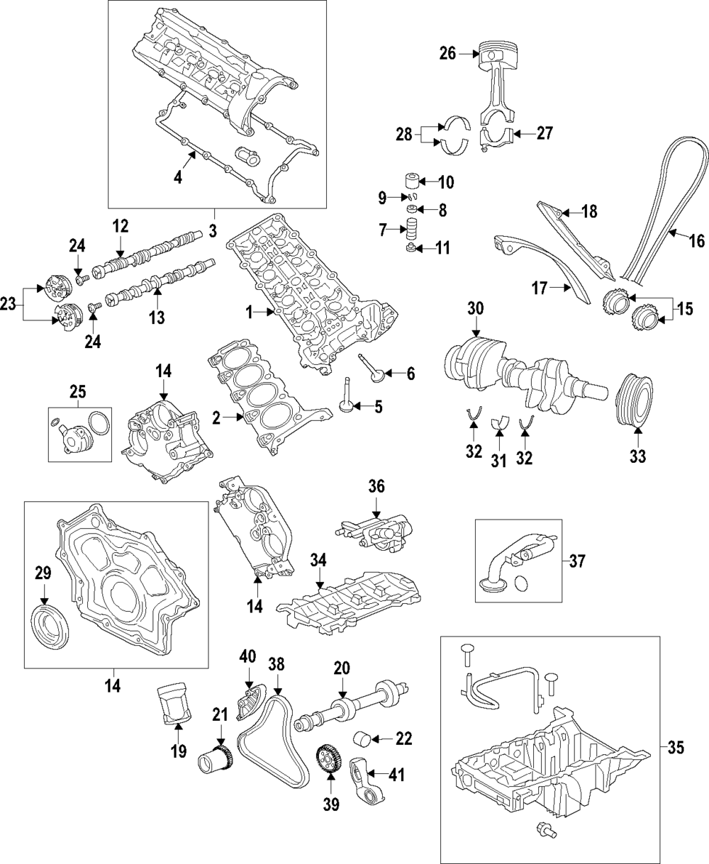 Genuine Engine Variable Valve Timing (Vvt) Solenoid for 2010-2024 Land ...