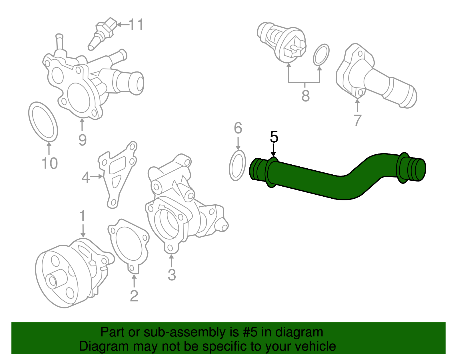 2014-2017 Infiniti QX60 Connector Pipe 13048-3TA0A | Infiniti of San Jose