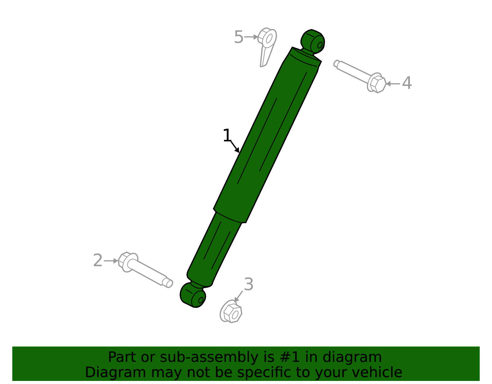ML3Z-18124-R - 2021-2024 Ford F-150 Shock Absorber Assembly ...