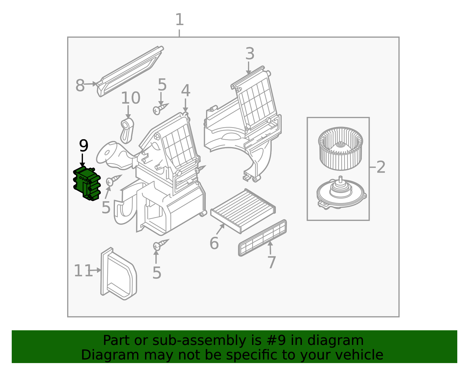 GJ6A-61-B60 - Door Actuator 2006-2012 Mazda | MazdaParts.US Store