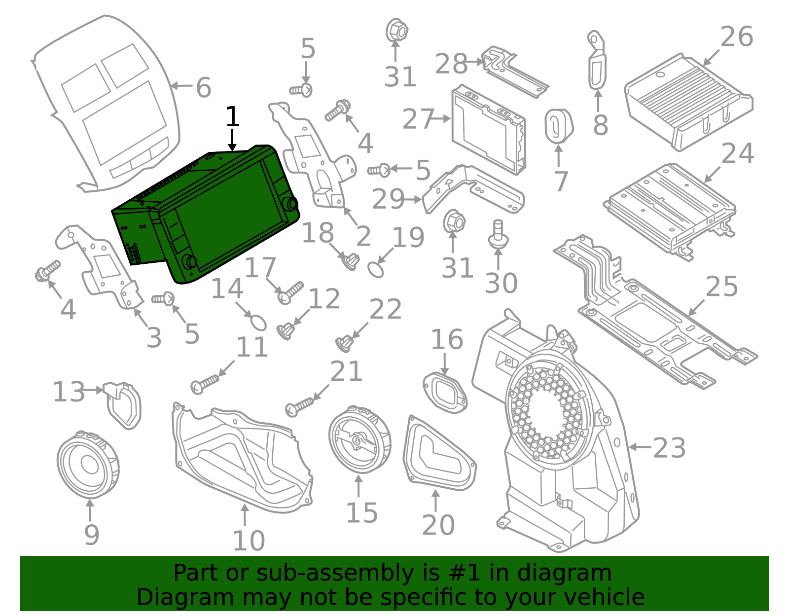 8701A821 - Display Unit Mitsubishi Direct Parts