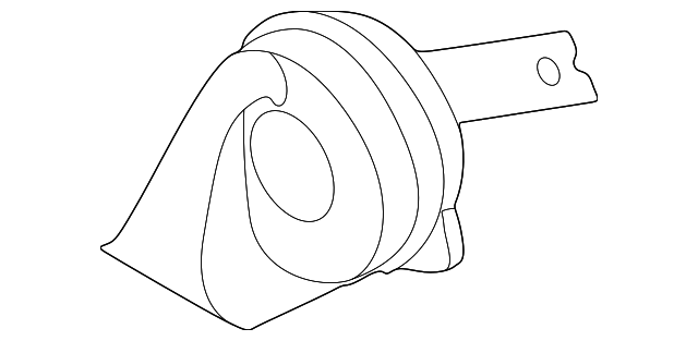 96620-2T100-DS - High Note Horn 2011-2015 Kia Optima | Kia.Parts Store