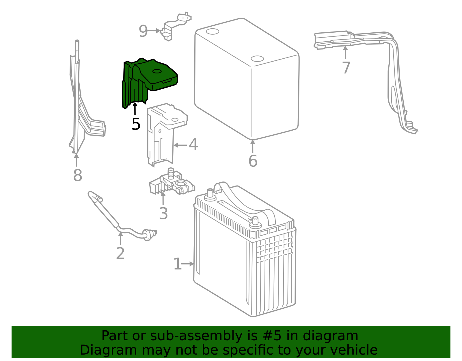 2010-2018 Toyota Positive Term Cover 82821-47110 | Toyota Parts Center
