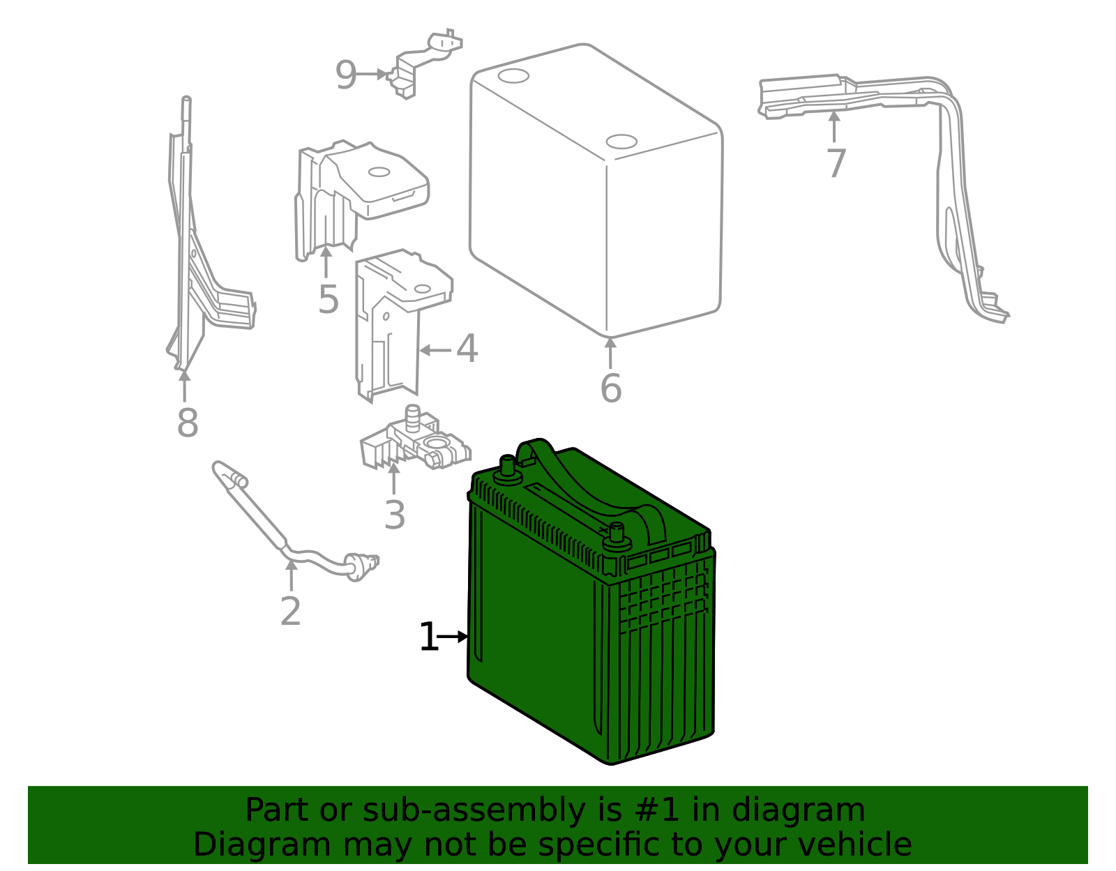 Battery 28800-21183 | OEM Parts Online