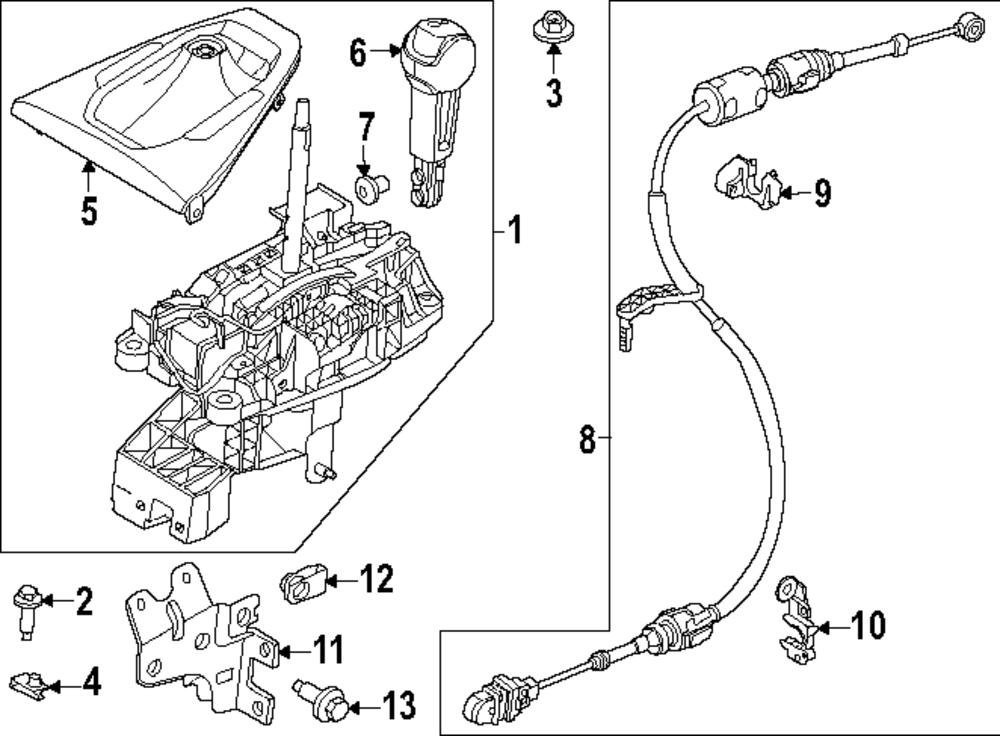 2024-2025 Ford Mustang Shift Indicator PR3Z-7D443-AA | TascaParts.com