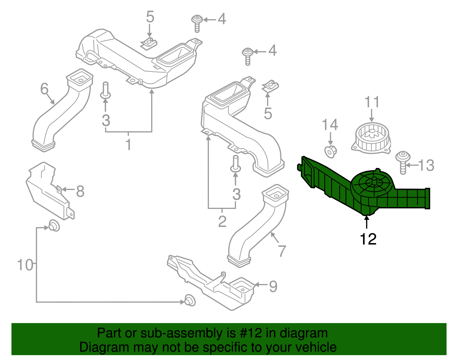 2013-2020 Ford Fan Assembly DG9Z-10C659-A | Miracle Ford Parts