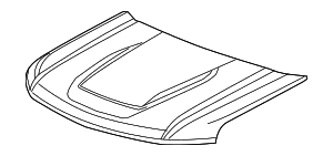 2019-2025 Chevrolet Hood 84610675 GM | GMPartsDirect.com