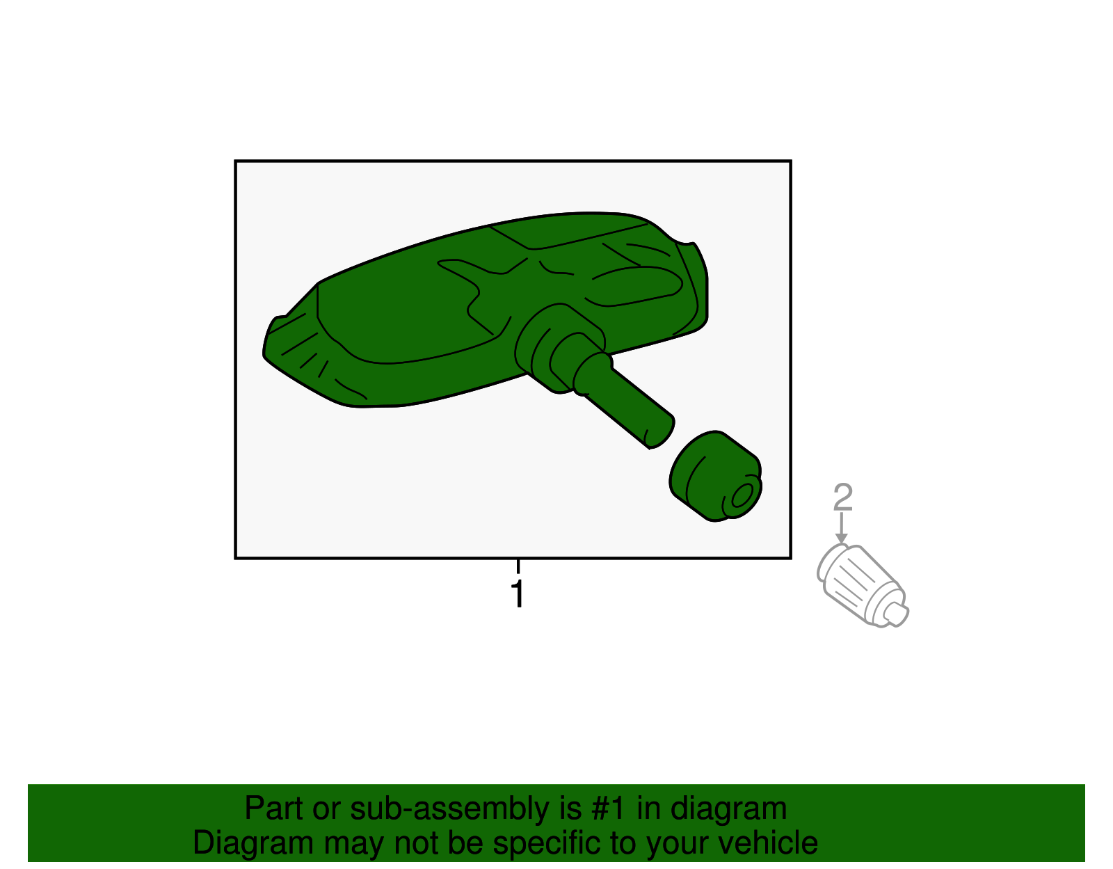 2012-2019 Toyota Tire Pressure Monitoring System Sensor 42607-06020 ...