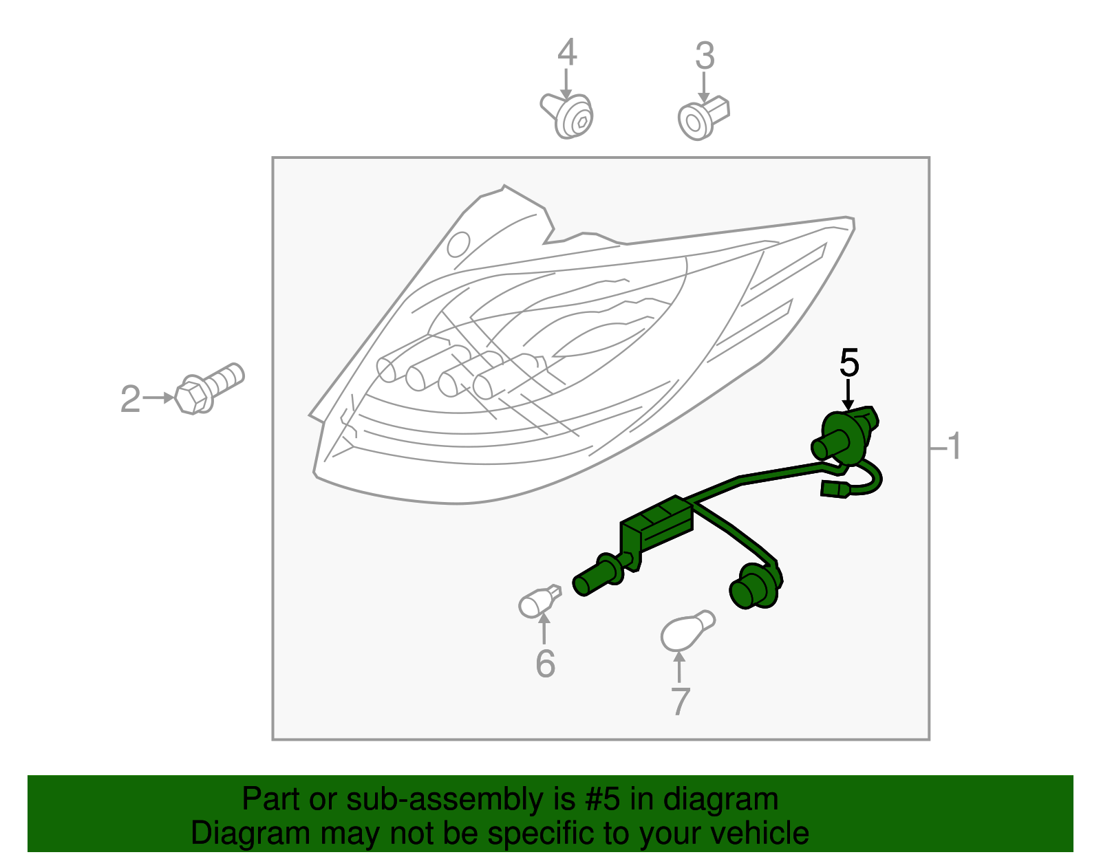 2012-2017 Hyundai Veloster Socket & Wire 92490-2V100 | OEM Parts Online