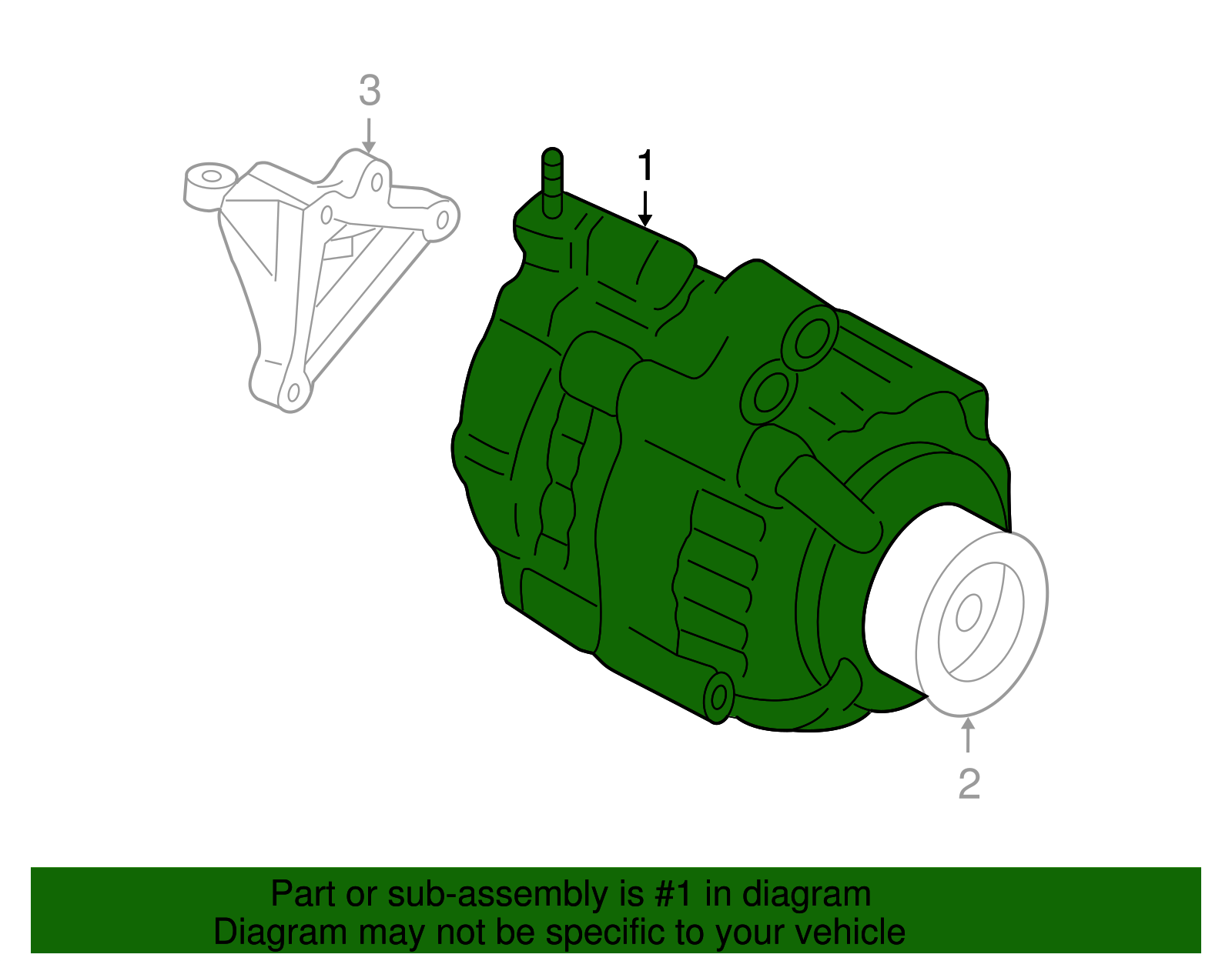 31100-R40-A01 - Alternator 2008-2012 Honda Accord | Honda Parts Online