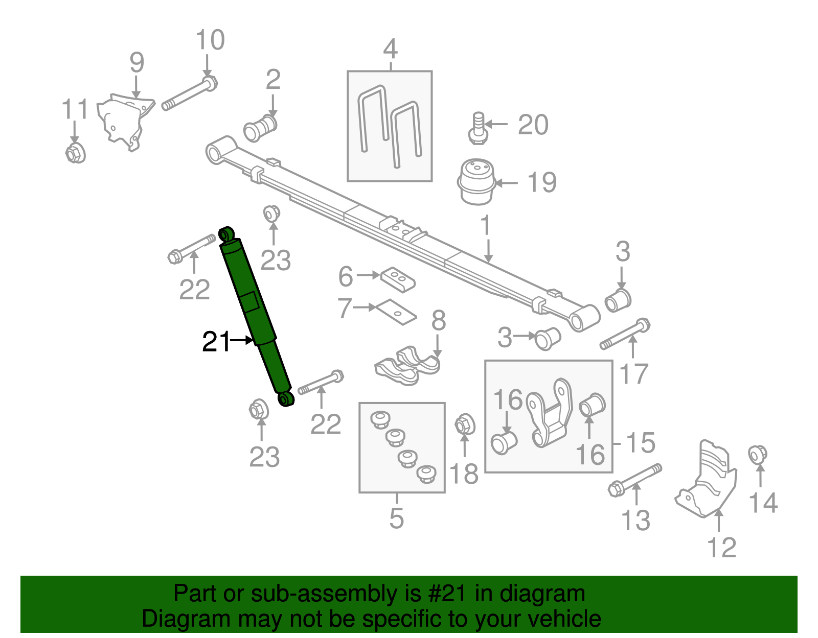 2010-2014 Ford F-150 Shock Absorber Assembly ASH-12220 | Varsity Ford