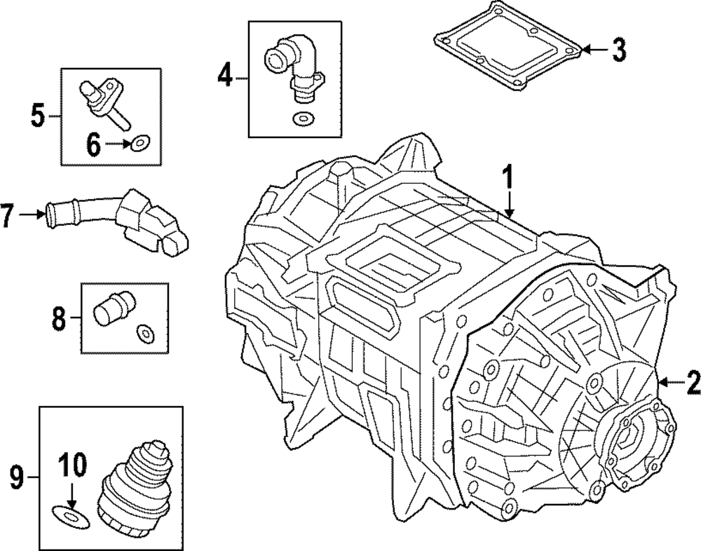 2019-2025 Audi Reservoir 0EF-901-257-C | TascaParts.com