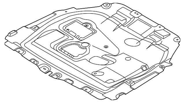 51757402947 - 2020-2024 BMW Under Cover (51-75-7-402-947) | Parts ...