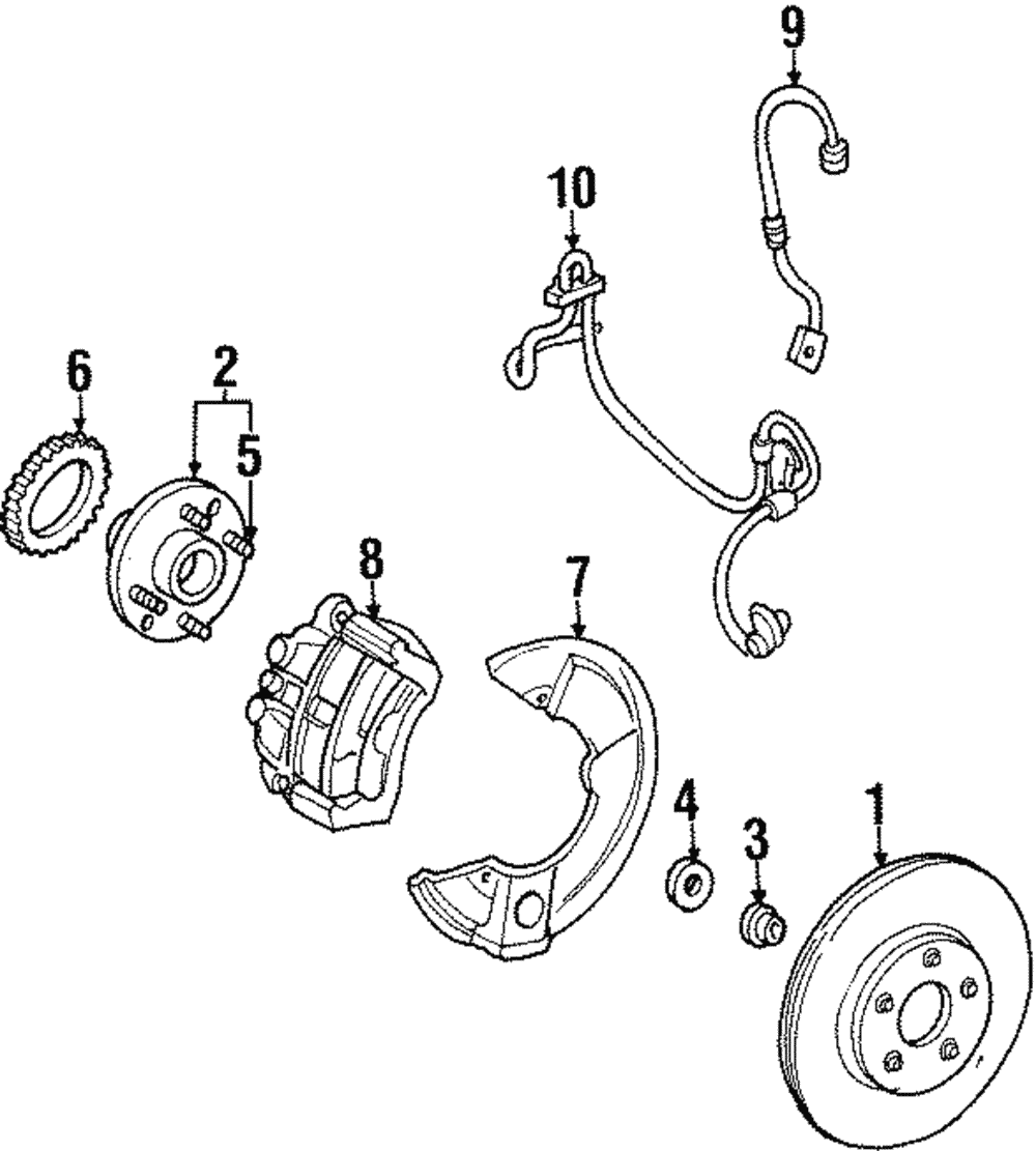 1990-2007 Ford Axle Nut N804199-S191 | OEM Parts Online