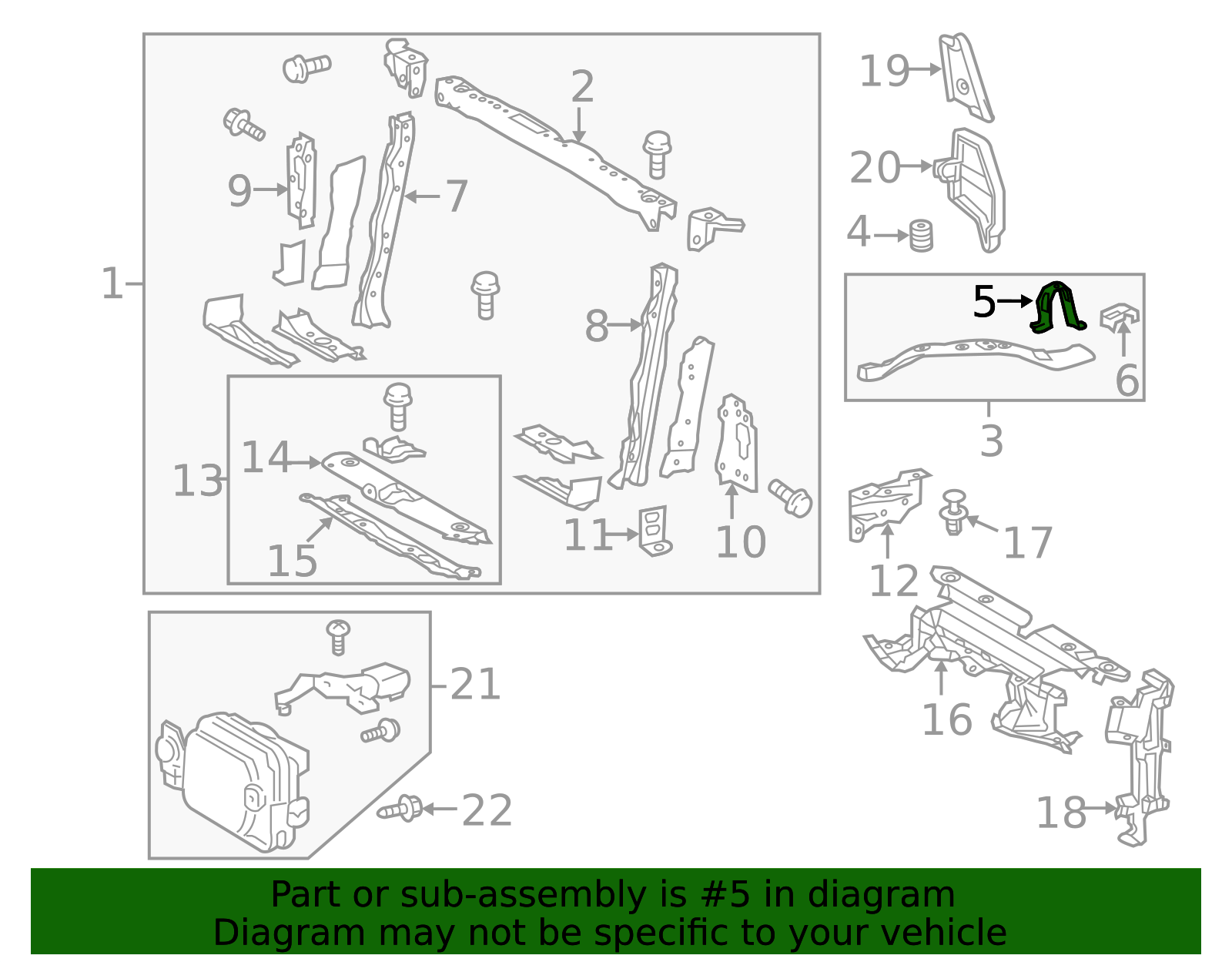 2013-2018 Toyota RAV4 Support Bracket Mount Bracket 53748-0R030 ...