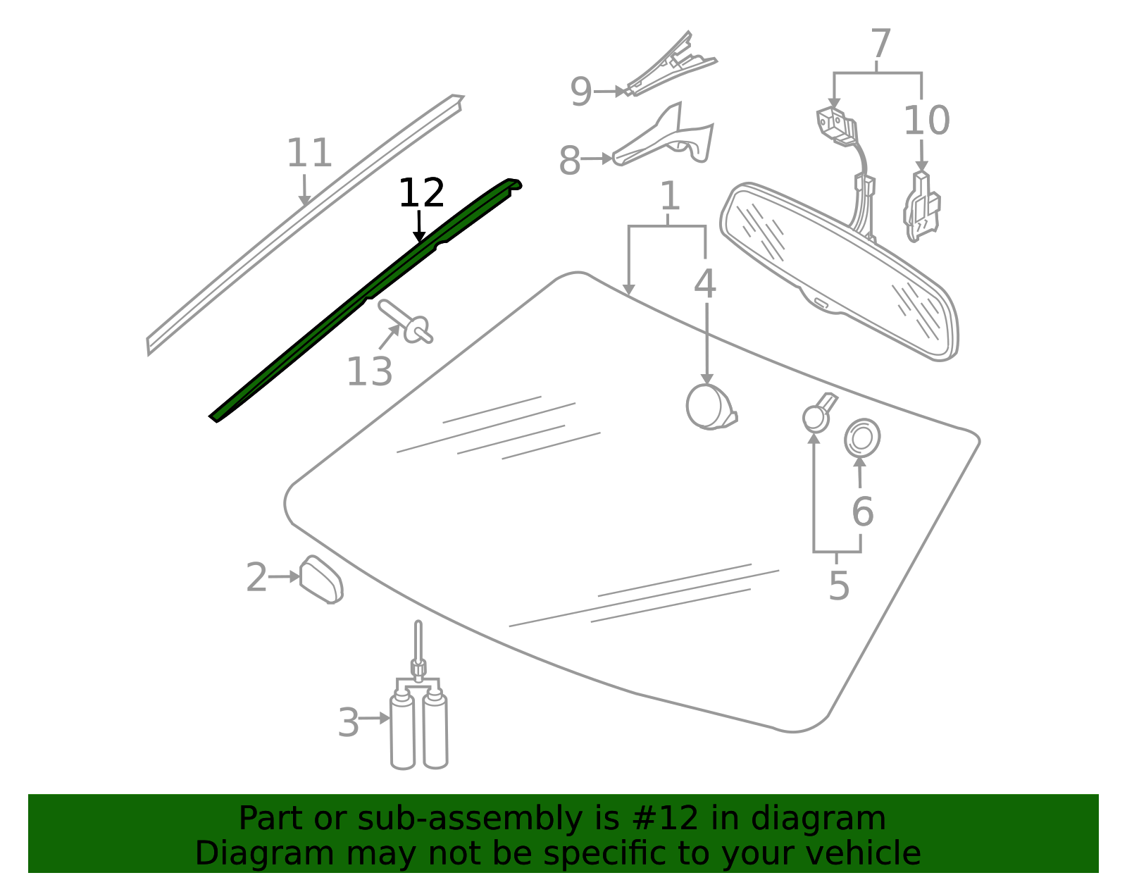 8T0-845-454 - High-Quality Retaining Strip for AutoNation Parts