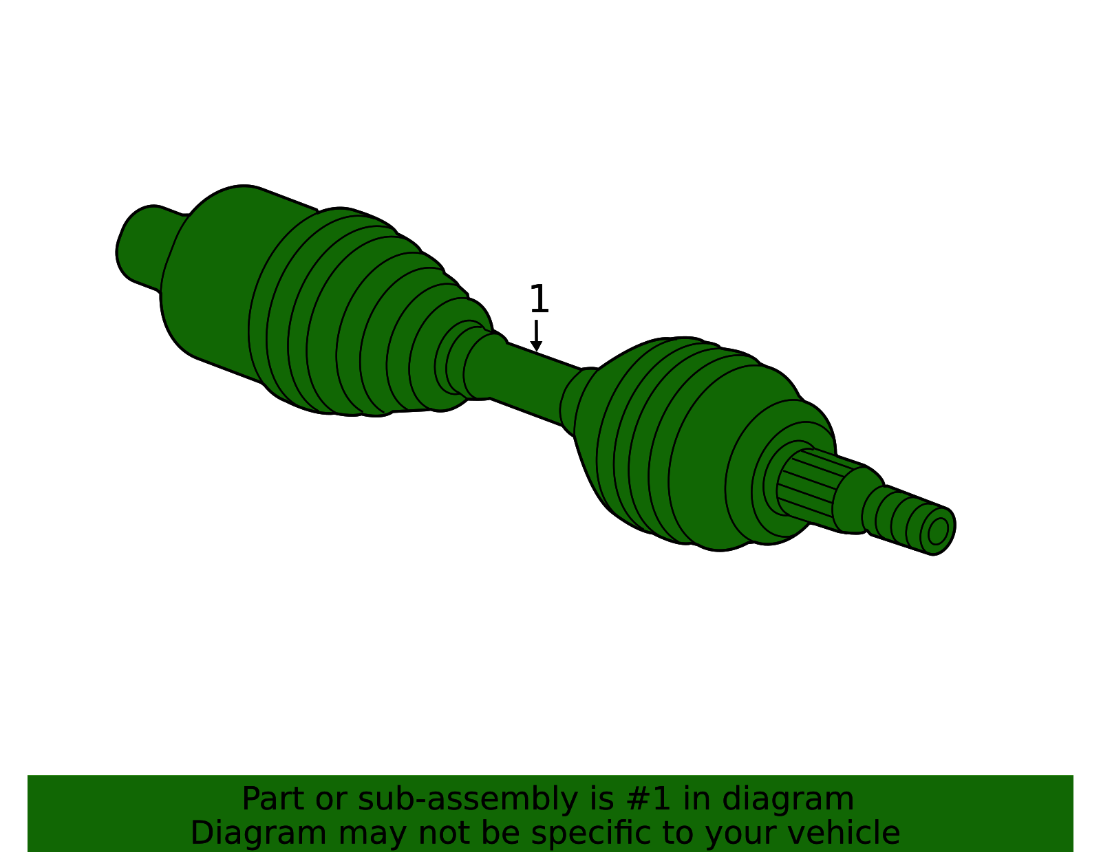 2022-2024 GM Front Passenger Side Half-Shaft 84876820 | Capital Chevy Parts